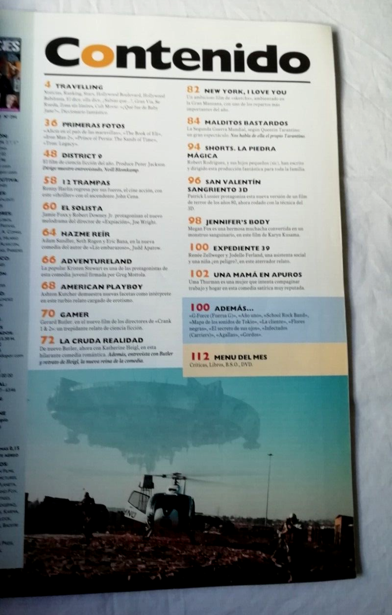 Photos De Present Magazine Nº 294 Tim Burton Tarantino Katherine Heigl ...