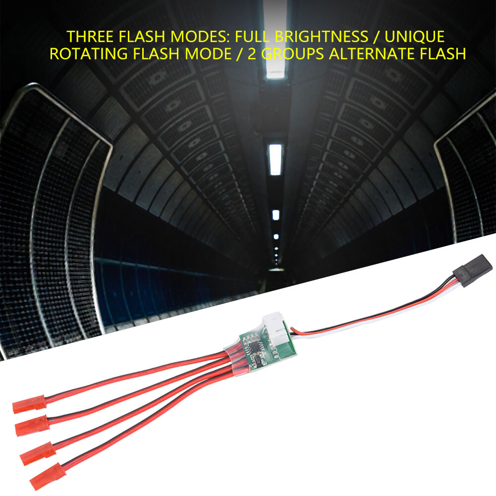 Hot RC Aircraft Accessory LED Light Strip Controller For Remote Control ...