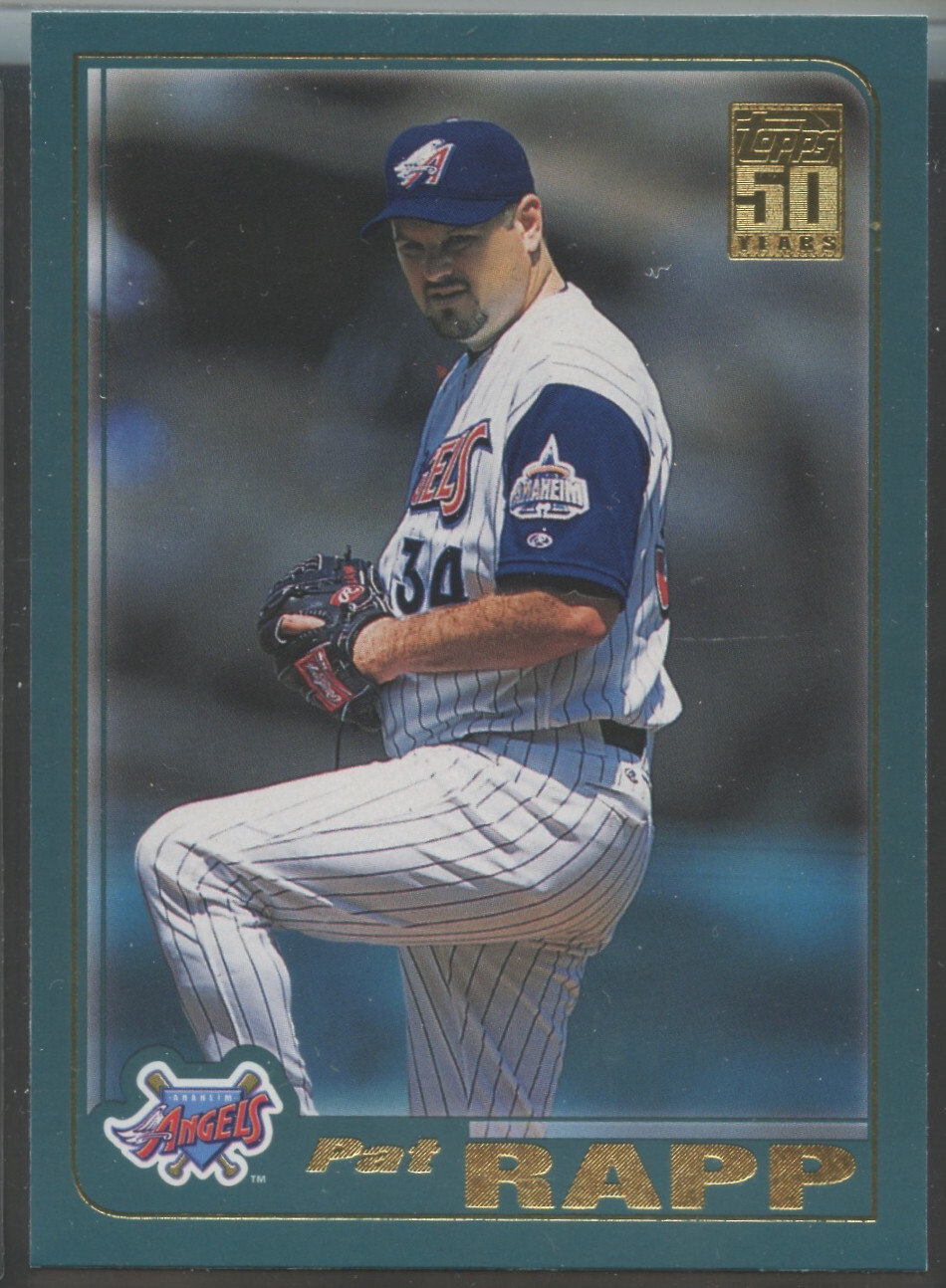 2001 Topps Traded #38 Pat Rapp California Angels | eBay