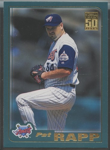 2001 Topps Traded #38 Pat Rapp California Angels | eBay