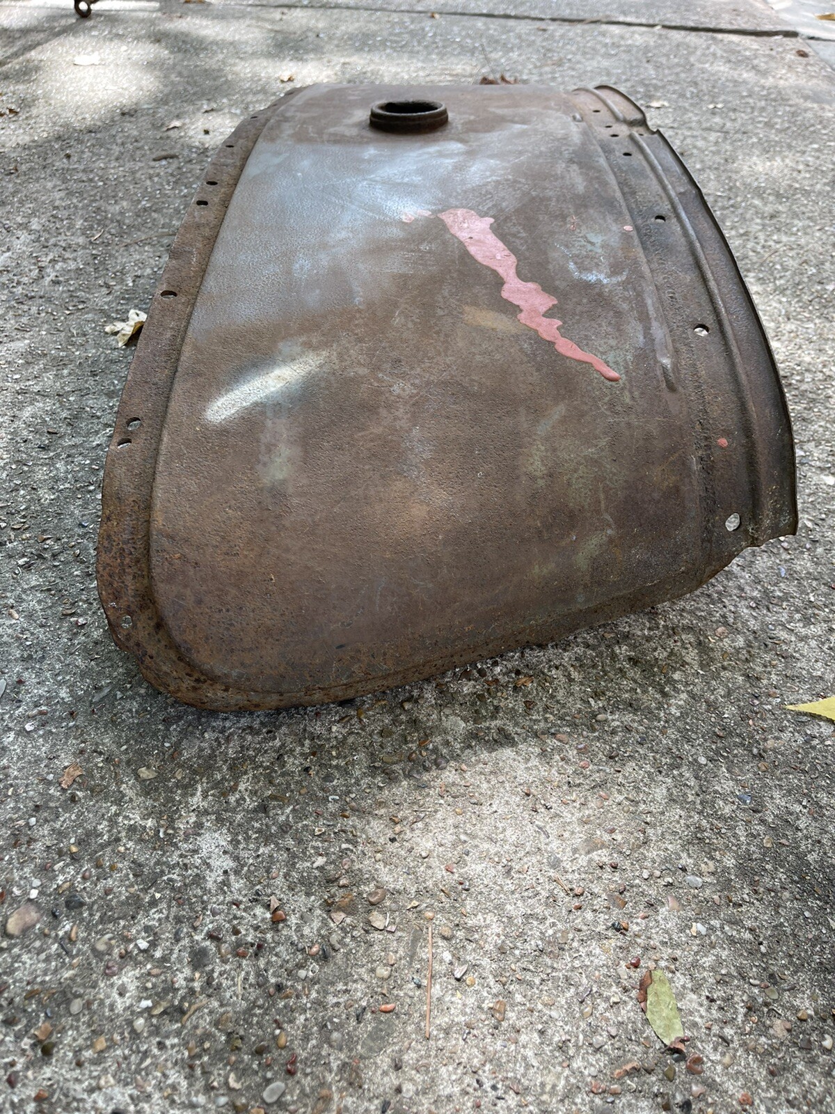 1930 1931 Model A Ford Gas Tank Top Cover Body 30 31 Coupe Hot Rat ...