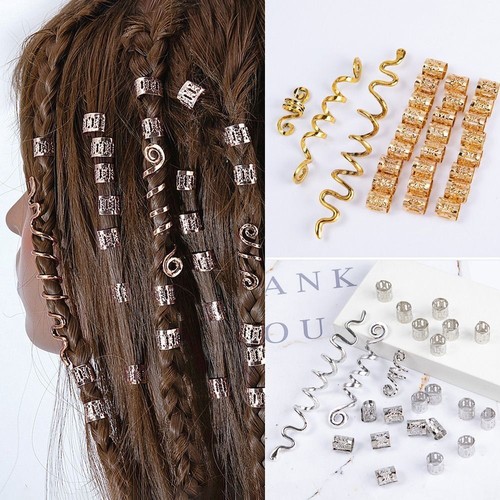 28Pcs/Set Retro Ethnic Style Dirty Braid Hair Clip Women Men | eBay ...