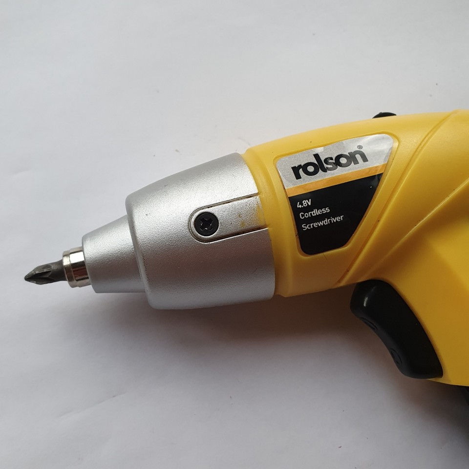 Rolson 4.8V Cordless Screwdriver 372488 (Tool Only) | eBay UK