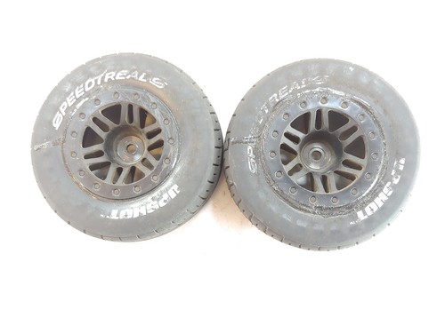 2x Duratrax Speedtreads Upshot 1/10 Short Course Truck Tires on 12mm ...