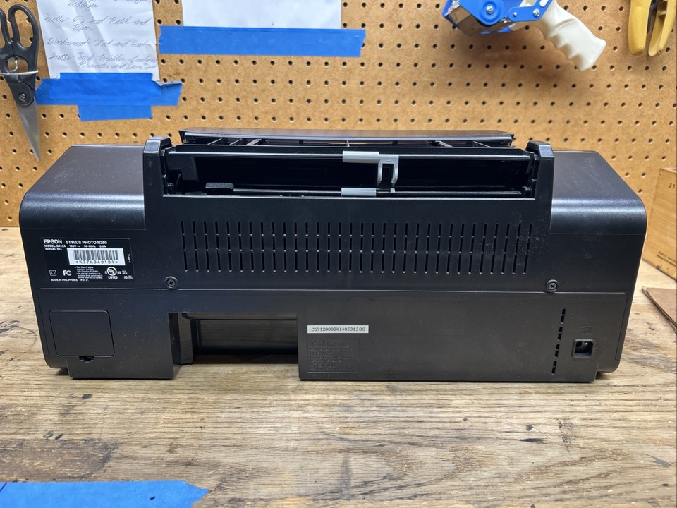 Epson Stylus R280 Ultra Hi Definition Photo Color Inkjet Printer ...