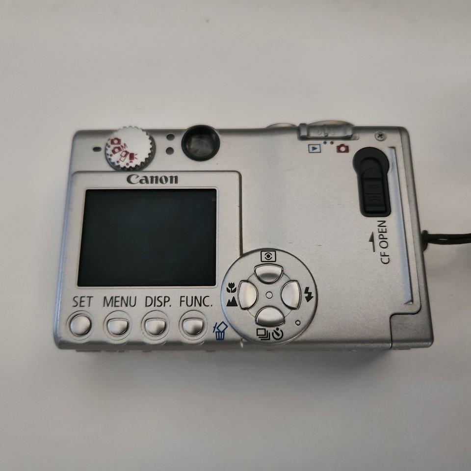 Canon Powershot S400 Digital ELPH 4.0MP Digital Camera - Untested, No ...