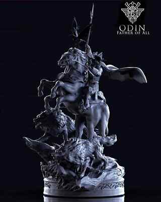 Odin the All-Father Resin Sculpture Statue Model Kit Unpainted ...