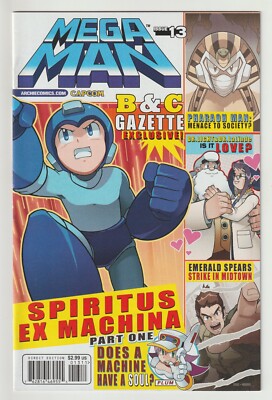 Mega Man (2012) #13 - Spaz Cover - Spiritus ex Machina Part 1 - Archie ...