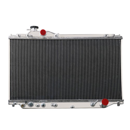 3-Row Aluminum Radiator Fit 1993-1998 Toyota Supra MK4 JZA80 2JZ AT 94 ...