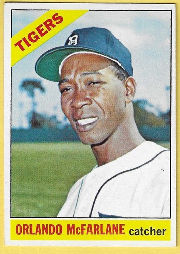 1966 Topps High Number Orlando McFarlane Tigers #569 | eBay