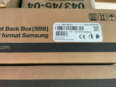 Samsung SBB-DA SBB-B64DI - Set Back Box Samsung SBB | eBay