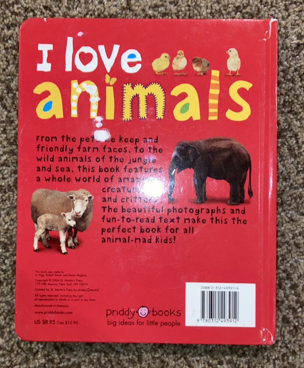 I Love Animals Book