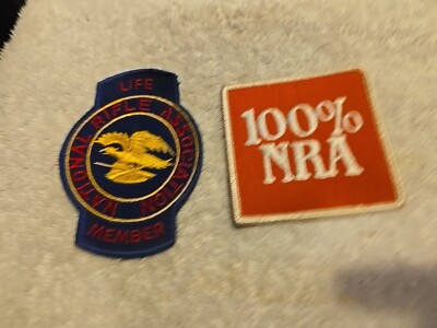 NRA LIFE MEMBER ~ National Rifle Association ~ Gun Rights Patch + 100% ...