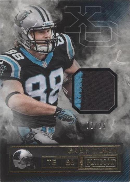 2014 Panini Playbook - XS and Os Die-Cut Materials Greg Olsen #XO-GO ...