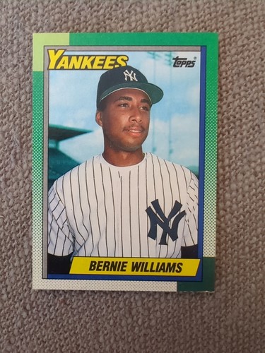 1990 Topps Baseball Bernie Williams Rookie Card #701 | eBay