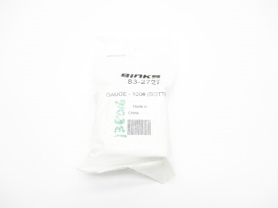 BINKS 83-2727 100PSI NSMP | eBay