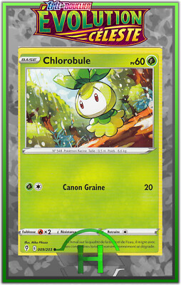 Chlorobule - EB07:Évolution Céleste - 009/203 - Carte Pokemon Française ...