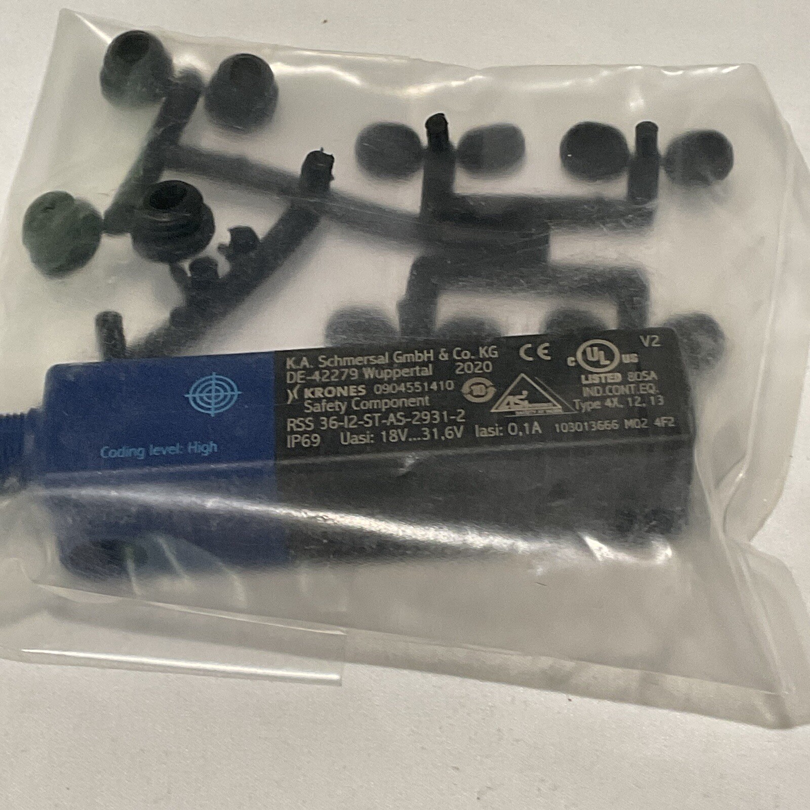 Schmersal RSS 36-l2-ST-AS-2931-2 Part No 103013666. KRONES 0904551410 ...