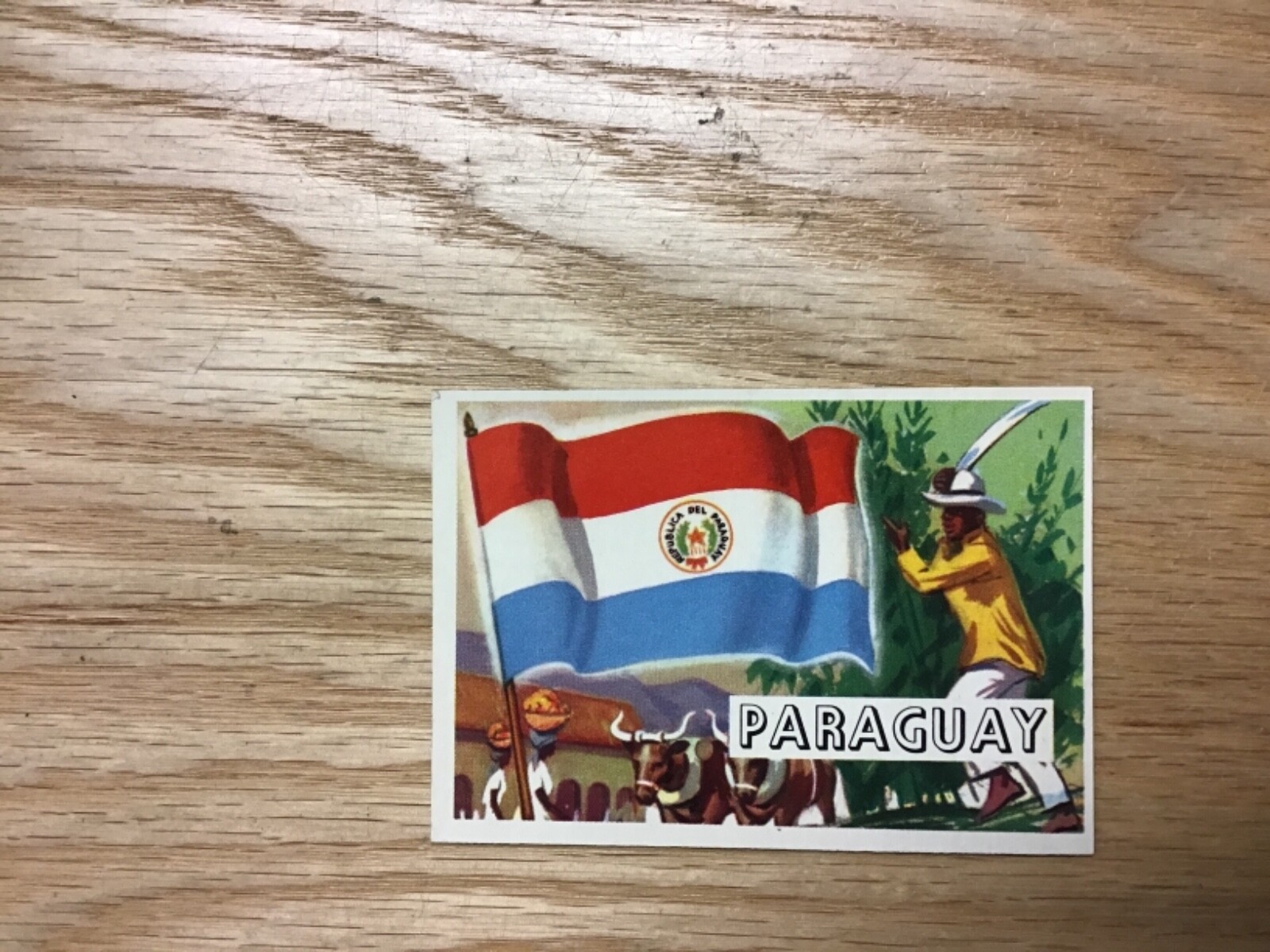 1956 Flags of the World Paraguay Card #57 | eBay