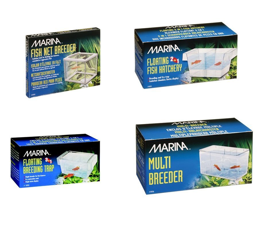 MARINA BREEDING BOX NET FISH TANK FLOATING BREEDER HATCHERY FRY TRAP ...