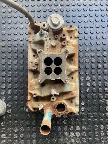 AMC Javelin AMX intake manifold 1973 401 factory cast iron rare 3217486 ...