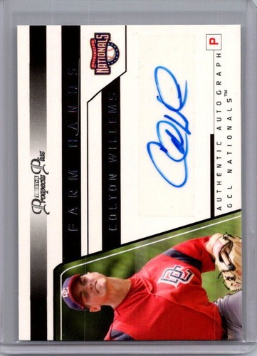 2006 TRISTAR Prospects Plus - Farm Hands Autographs Colton Willems #FH ...