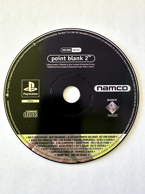 Jeux Playstation 1 / PS1 / PS2 - Point blank 2 - Promo/Press | eBay