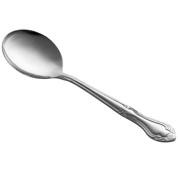 Bethany 6'' 18/0 Stainless Steel Bouillon Spoons (Set of 12 ...
