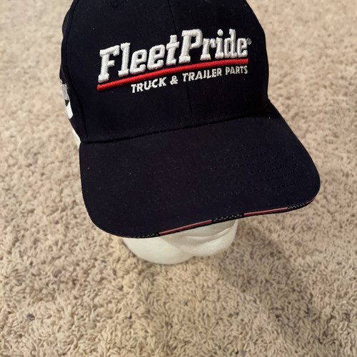 Fleet Pride Truck Lite Embroidered Logo Cap Dark Blue Adjustable Back ...