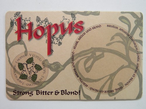 Bier Verbindung Untersetzer ~ Brasserie Lefèbvre Hopus Ipa & | eBay.de