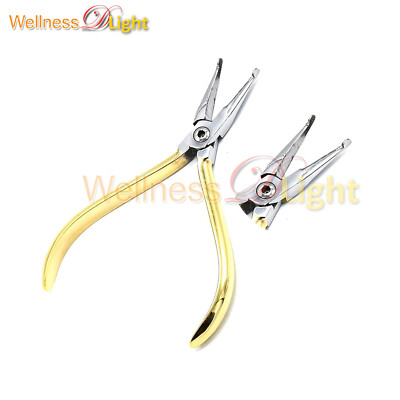 Dental Straight How Pliers Gold, Orthodontic Grid Tip Plier Appliance ...
