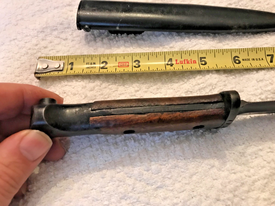 ORIGINAL Portuguese m/948 SMG stiletto dagger type blade bayonet ...