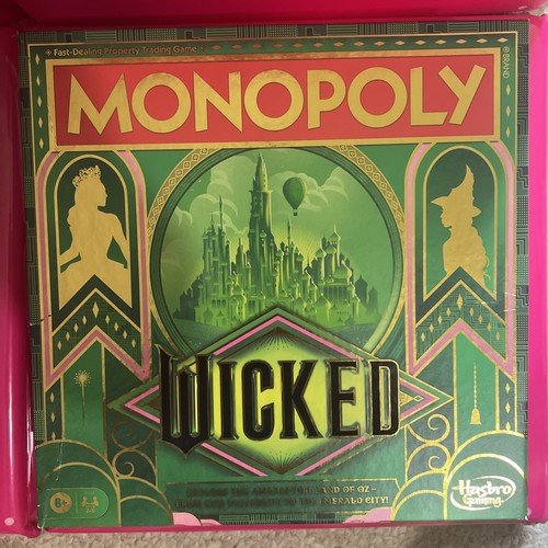 WICKED Edition Monopoly Board Game, NEW SEALED BOX 5010996306777| eBay