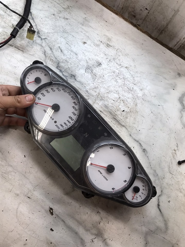 11 Victory Cross Country 106 gauges speedometer tachometer dash meters ...