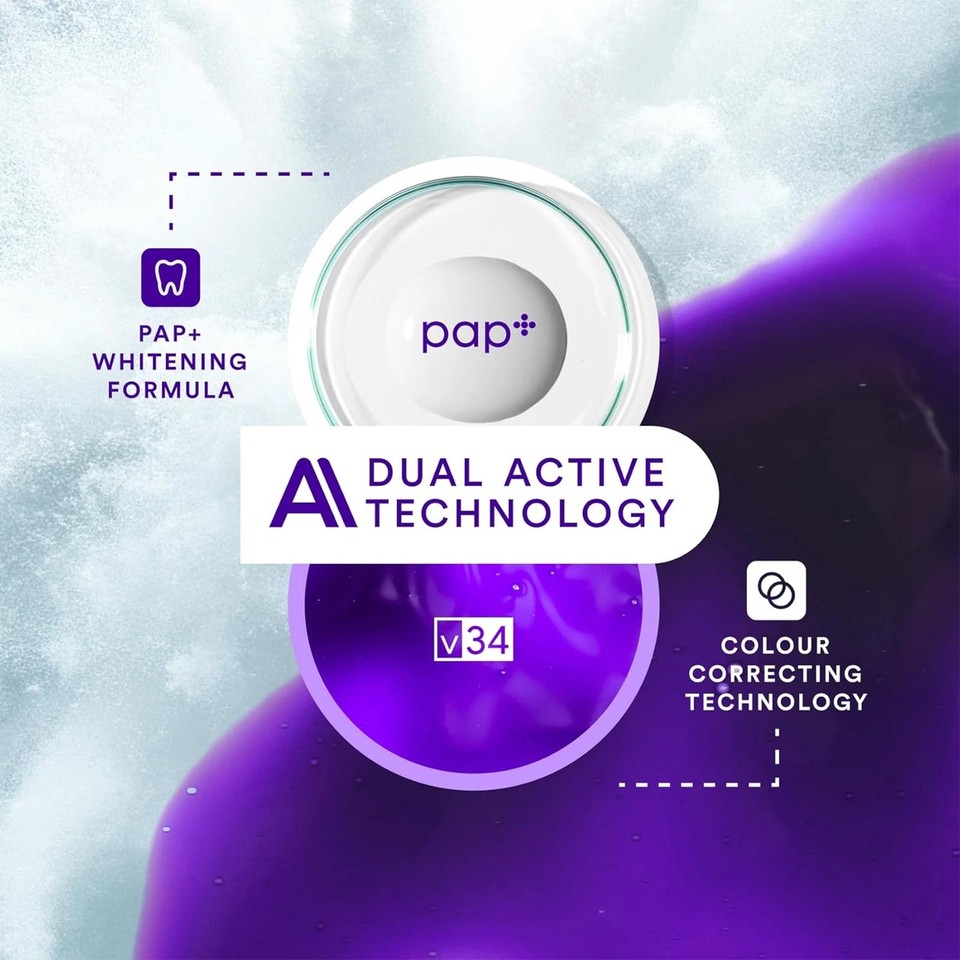 Hismile V34 Whitening Strips, Purple Teeth Whitening Strips NEW UK ...