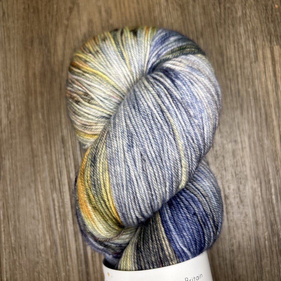 Stranded Dyeworks Oasis Sock Yarn “Mettlesome” SW Merino Wool Nylon 464 ...