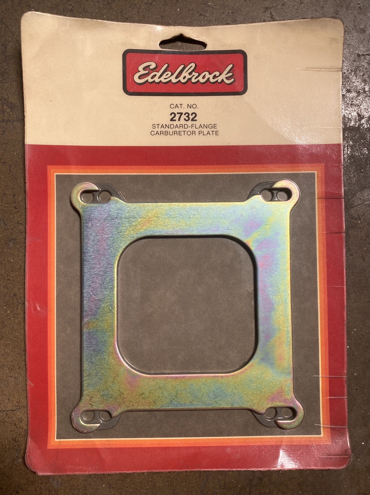 Edelbrock 2732 Carburetor Adapter Plate NEW Standard-Flange | eBay