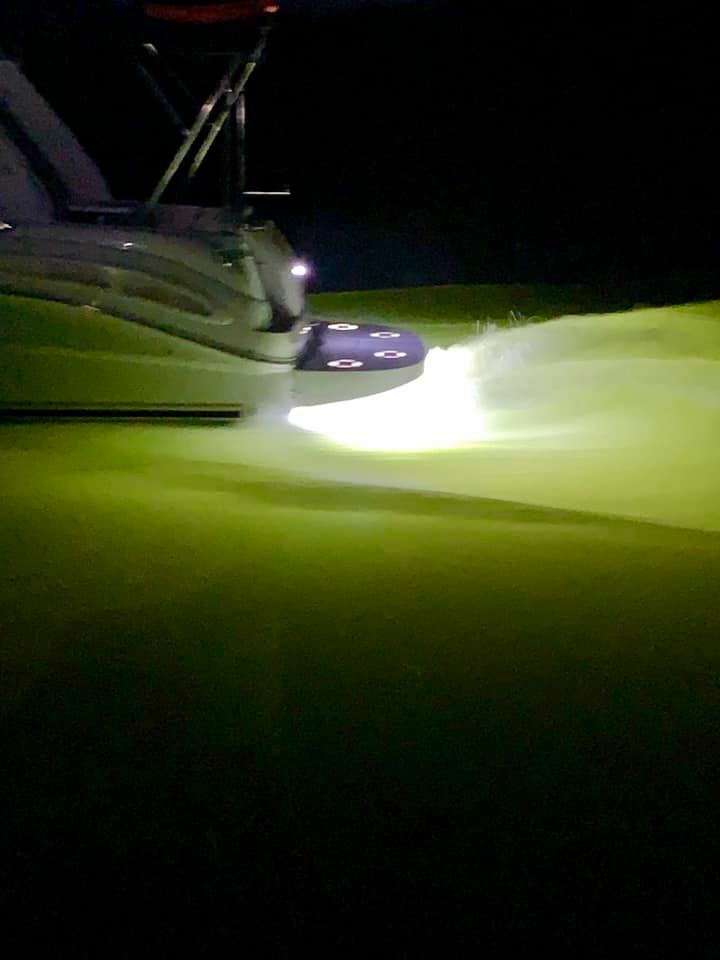 WHITE CD-WT2 BRASS LED BOAT DRAIN PLUG LIGHT MADE IN THE USA! THE ...