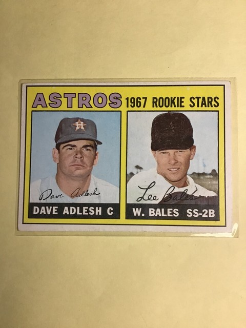 1967 Topps - 1967 Rookie Stars #51 Lee Bales, Dave Adlesh (RC) for sale ...