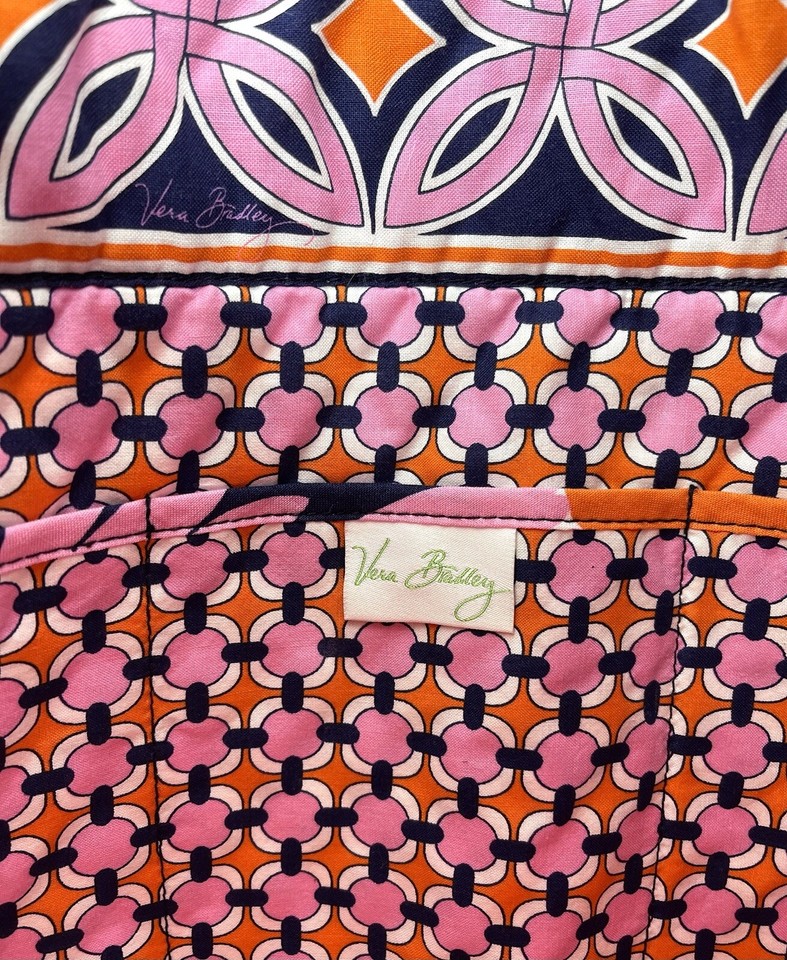 Vera Bradley TOGGLE TOTE Shoulder Bag LOVES ME Handbag Purse EC | eBay