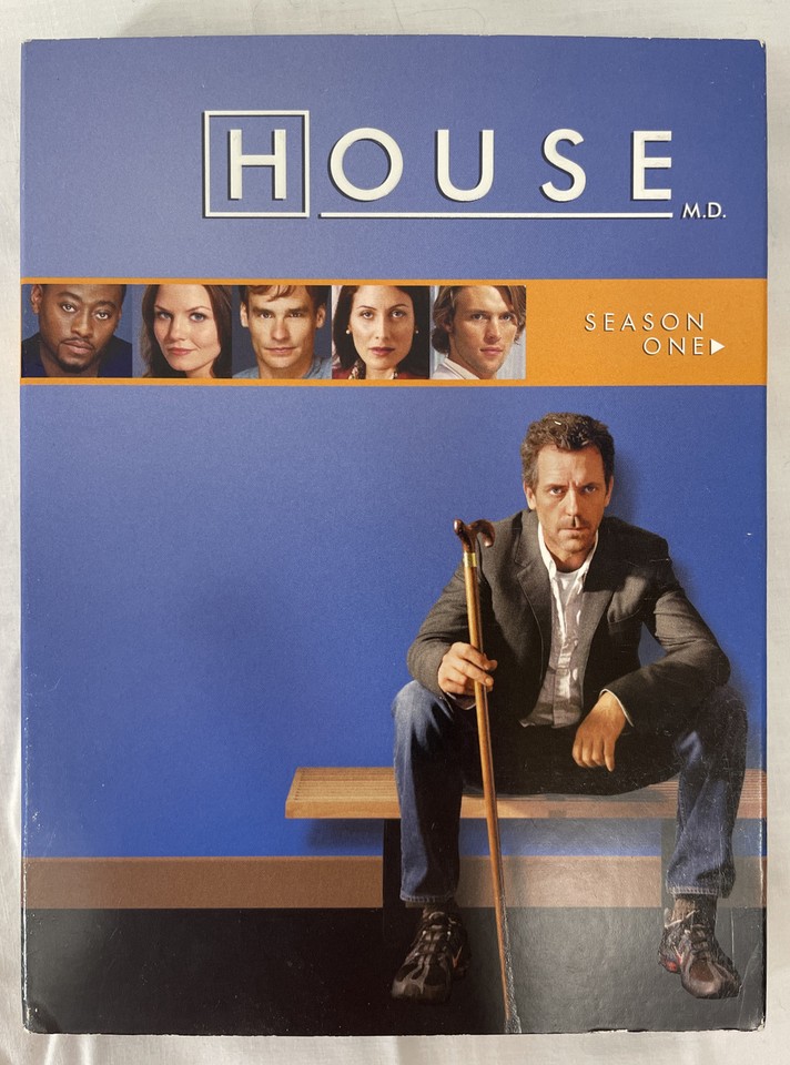 HOUSE MD Seasons 1 2 3 DVD Complete Seasons 1-3 Series Hugh Laurie TV ...