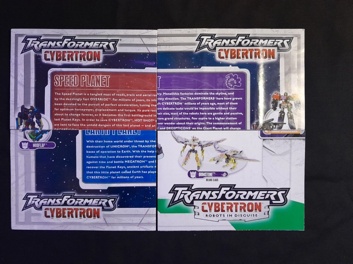 Transformers Cybertron Planet Map