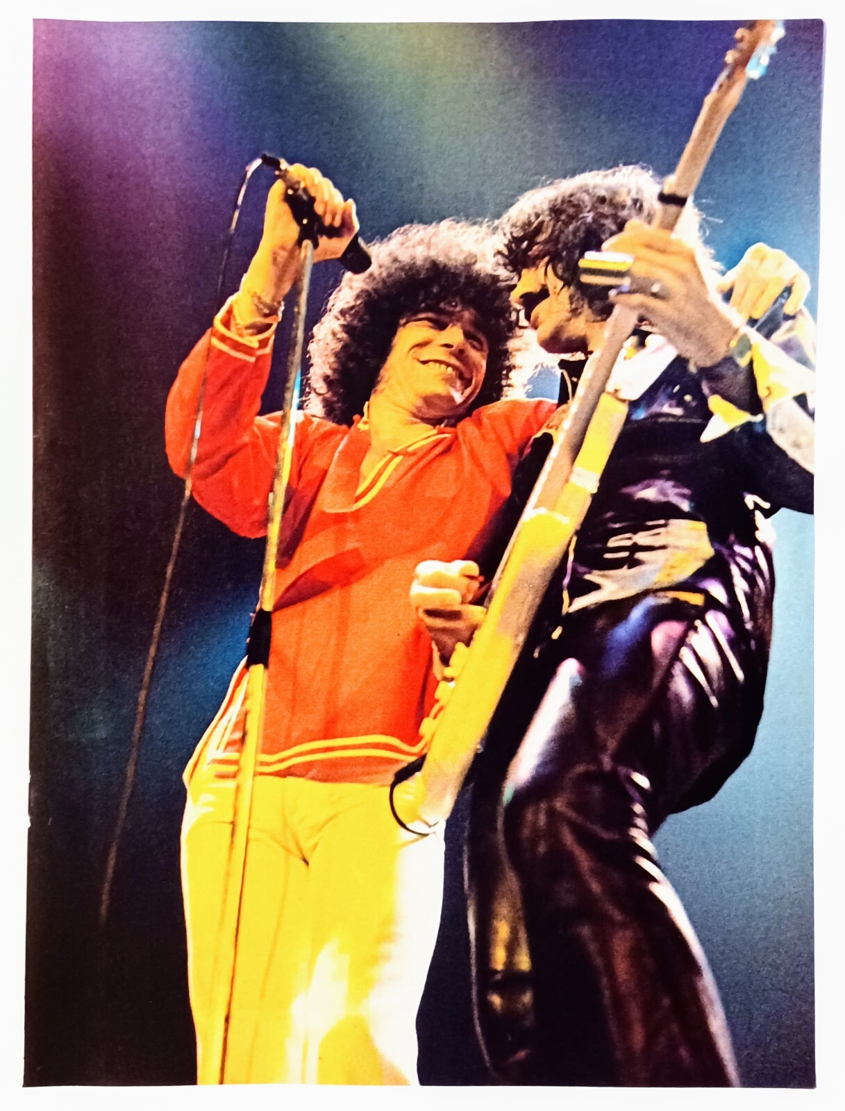 NAZARETH~DAN McCAFFERTY/MANNY CHARLTON~ORIG 1977 POSTER~FULL PAGE PINUP ...
