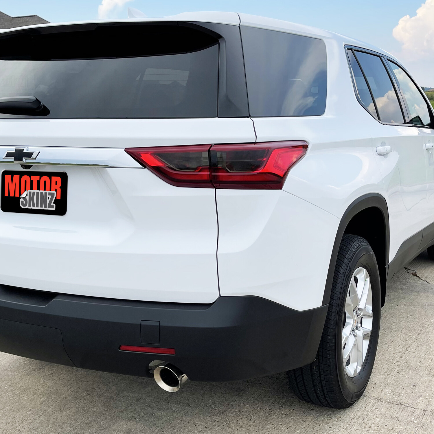 FOR 2018-2021 Chevy Traverse Tail Light Turn Signal & Reverse SMOKE ...