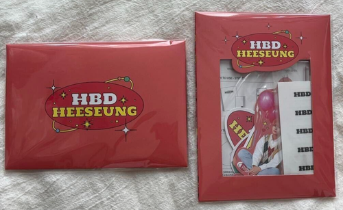 ENHYPEN HEESEUNG Birthday HBD MD 2022 DIY PHOTO CARD GARLAND DECO ...