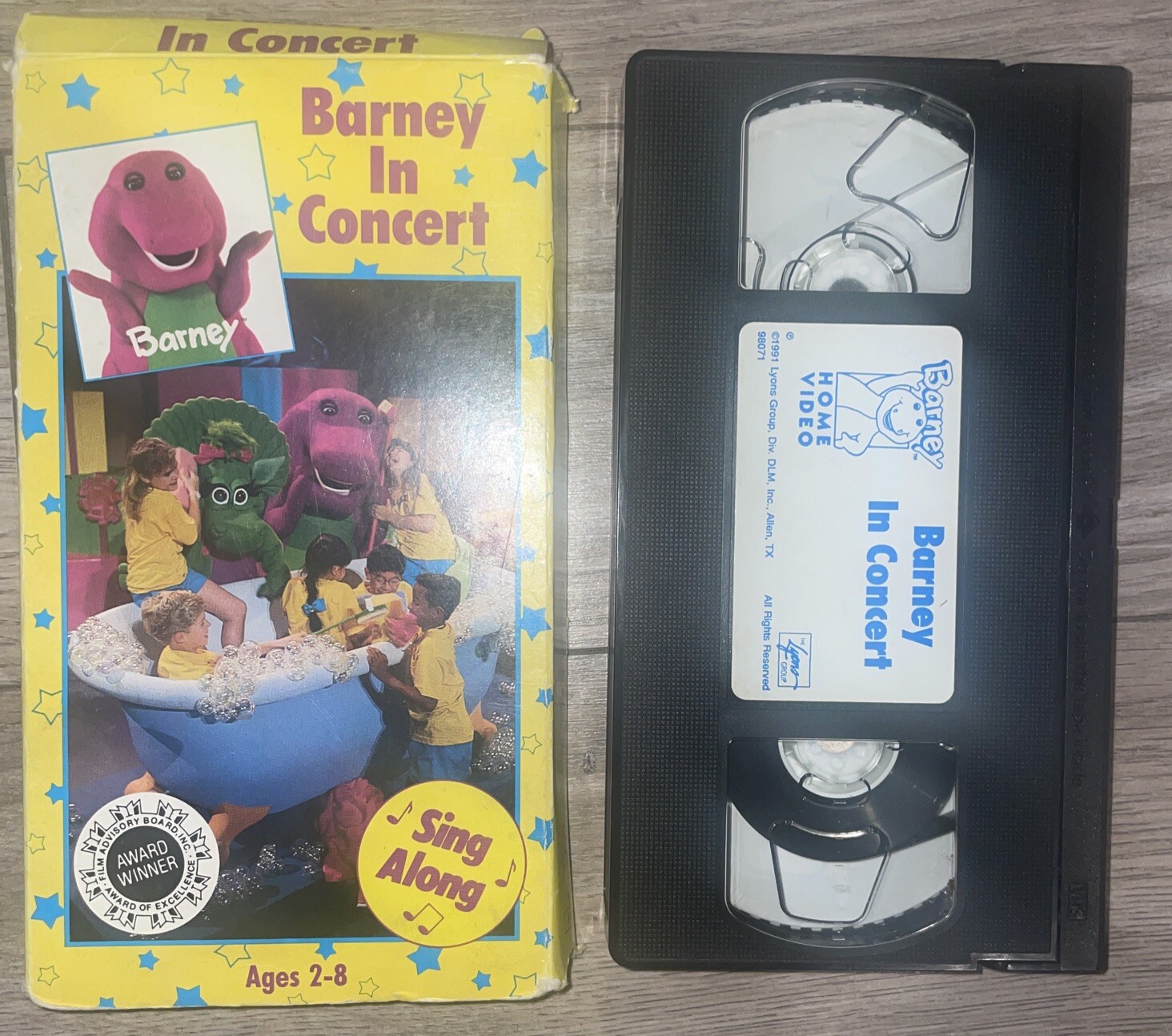 Barney - Barney in Concert (VHS, 1990) Sing | Grelly USA