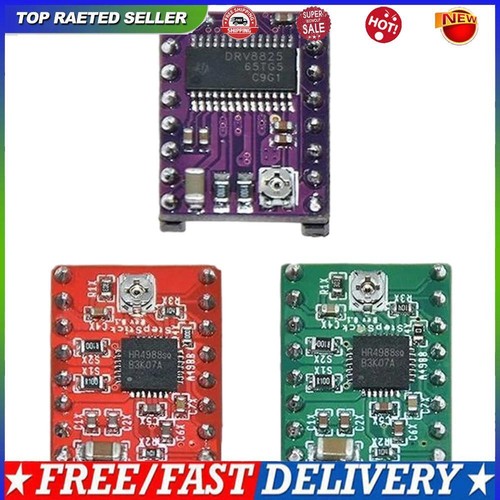 A4988 DRV8825 Reprap Stepper Driver with Heat Sink for Ramps 1.4 ...