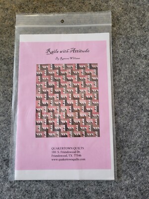 New Rails with Attitude Quilt Pattern by Ramona Williams Quakertown ...