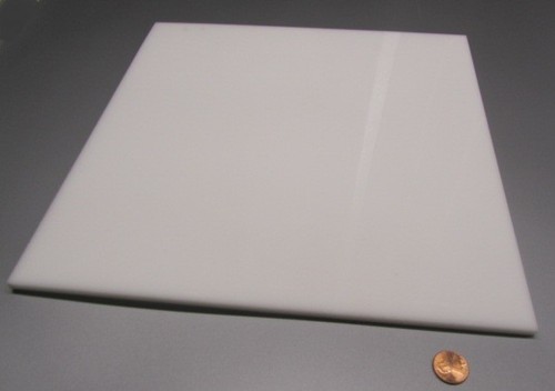 Delrin Acetal Sheet, White POM (1/4) .250 Thick x 12" Width x 12 ...