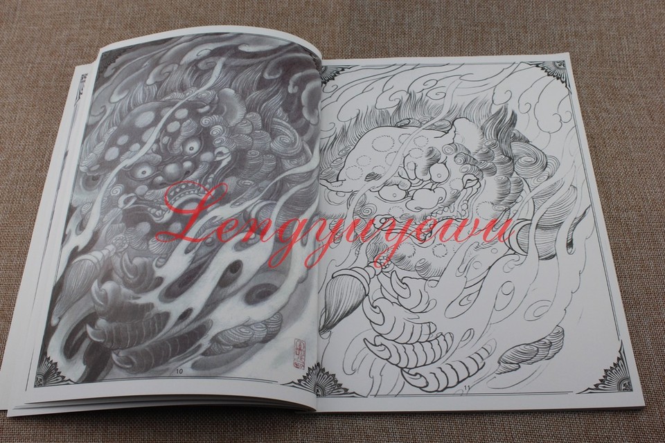 Tattoo Parlors Japanese Style Traditional Tattoo Flash Book Hannya ...